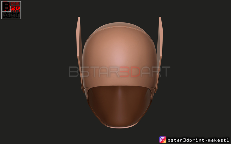 Godspeed Mask - Flash God Season 6 - Flash cosplay helmet - Pinshape