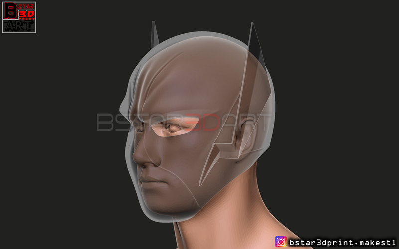 Godspeed Mask - Flash God Season 6 - Flash cosplay helmet - Pinshape