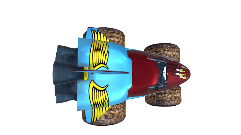 Plane Monster Truck - Pinshape