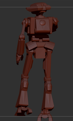 3D Printed Star Wars T-Series Tactical Droid Legion Scale by StarKiller ...