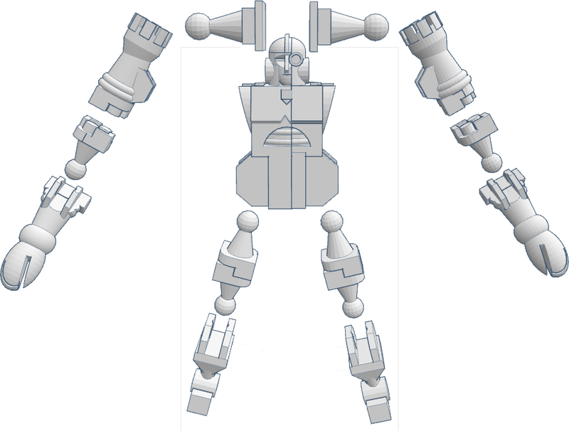 Chessbot Hero Transforming Chess Set - Pinshape