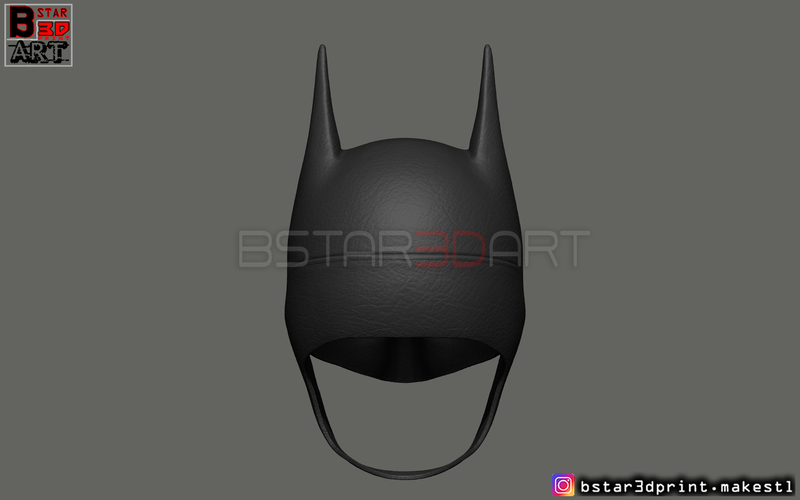 Batman Mask - Robert Pattinson - The Batman 2021 - Pinshape