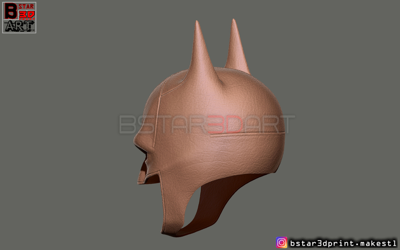 Batman Mask - Robert Pattinson - The Batman 2021 - Pinshape