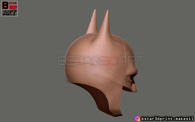 Batman Mask - Robert Pattinson - The Batman 2021 - Pinshape