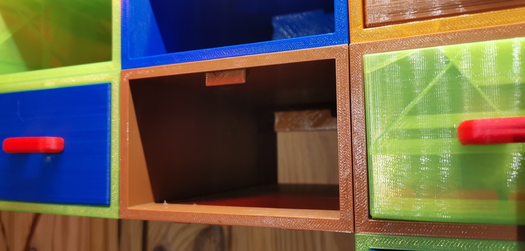 3D Printed Wall-mount organizing drawers by Andreas Flip | Pinshape