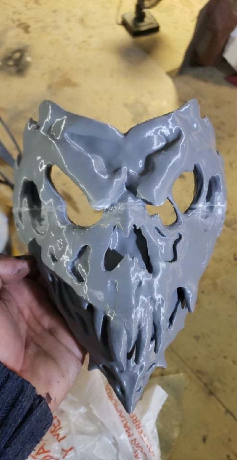 Demon Bone Mask 3D Printable - Pinshape