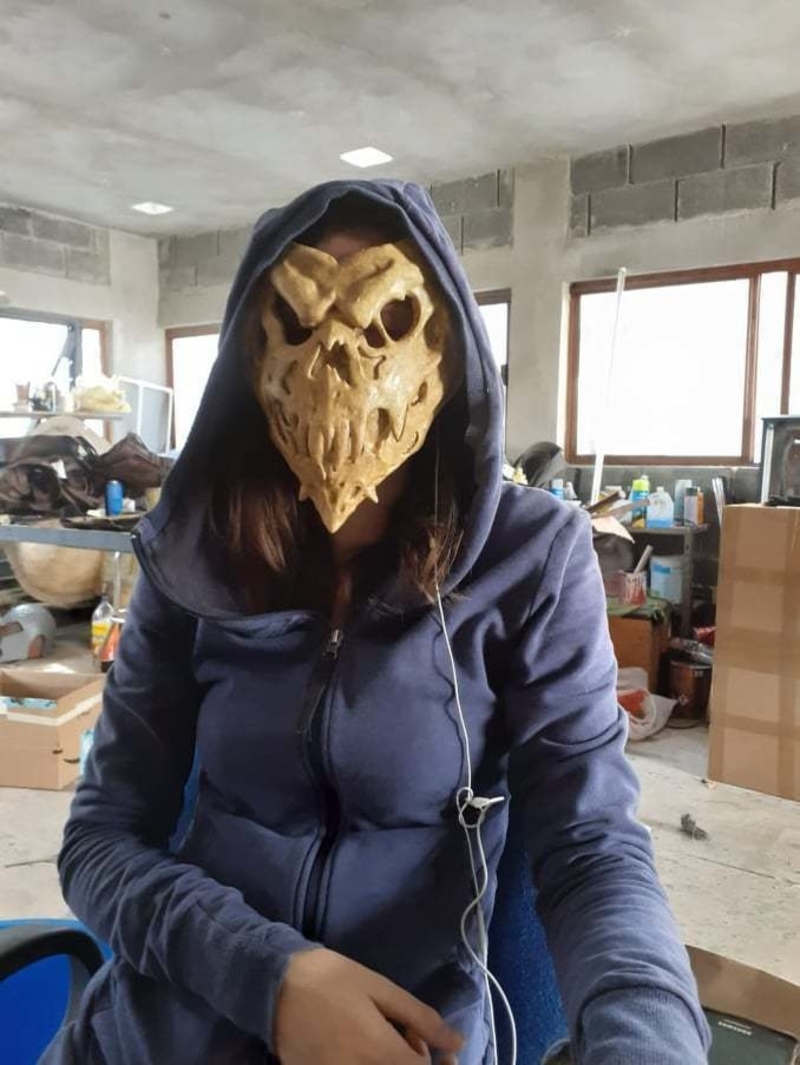 Demon Bone Mask 3D Printable - Pinshape