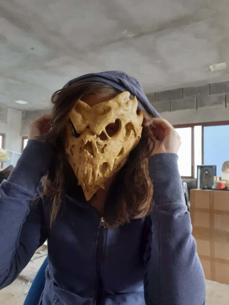 Demon Bone Mask 3D Printable - Pinshape