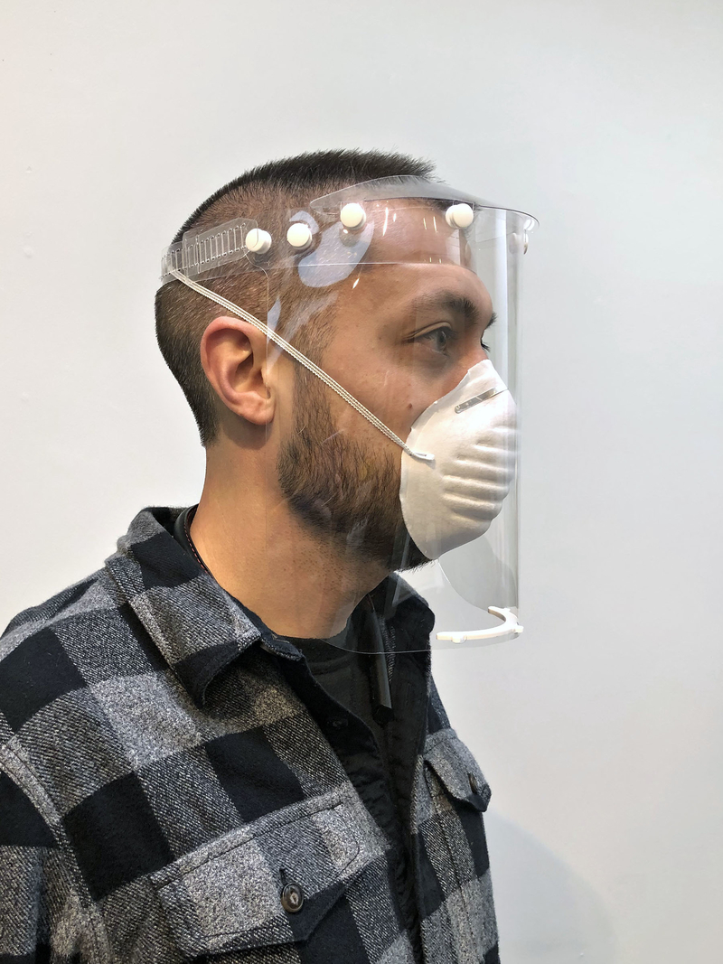Fast Face Shield - Pinshape