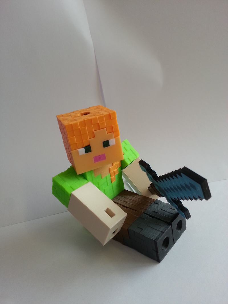 Minecraft Alex by Coufikus - Pinshape