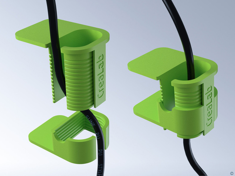 PC CABLE CLIP - Pinshape