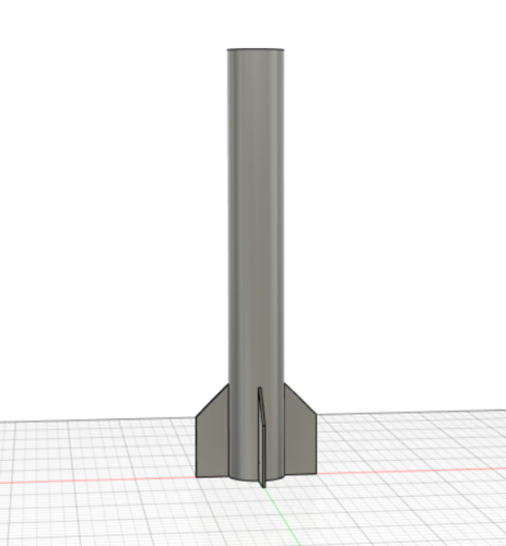3D Printed Rocket by Rocketman | Pinshape