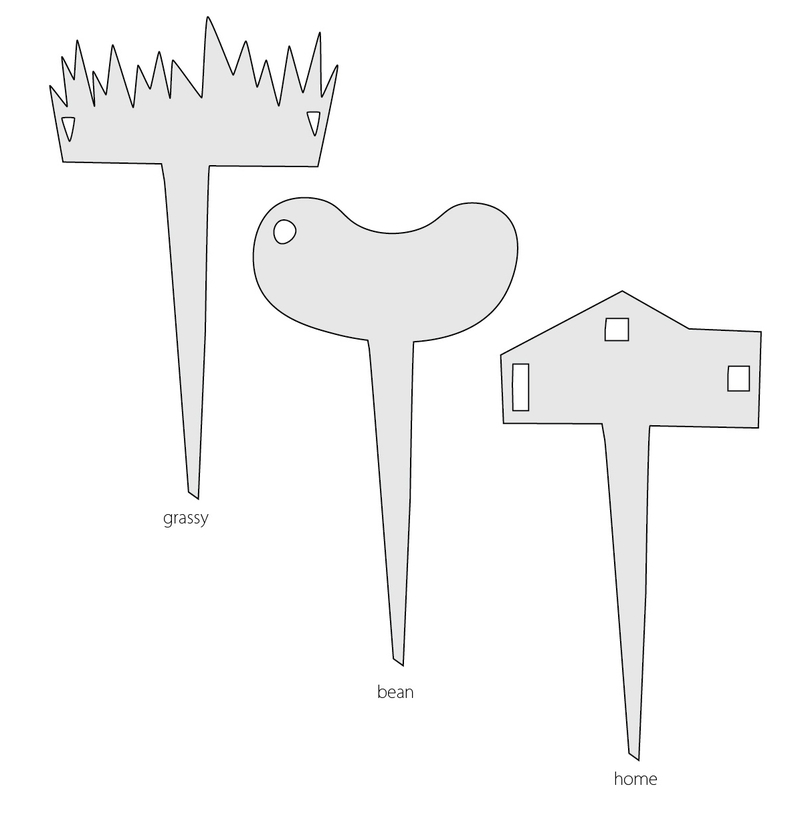 WHIMSICAL GARDEN SIGNS /LABELS /TAGS - Pinshape