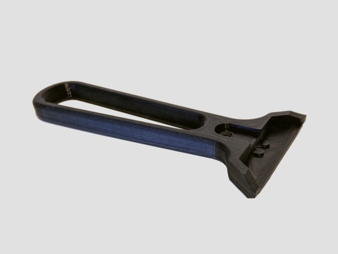 3D Printed Razor Blade Scraper by The3Designer | Pinshape