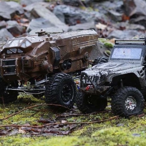 3D Printed axial wraithrover martian scale crawler rc by nicolas manier ...