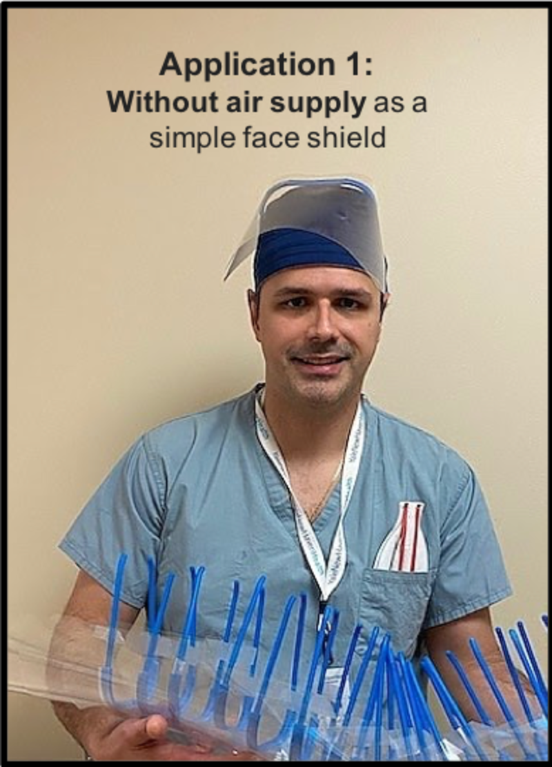 OxyFrame Ventilated Face Mask Frame - Pinshape