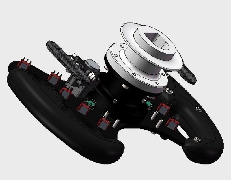 AMG GT3 STEERING WHEEL 3D PRINT - Pinshape