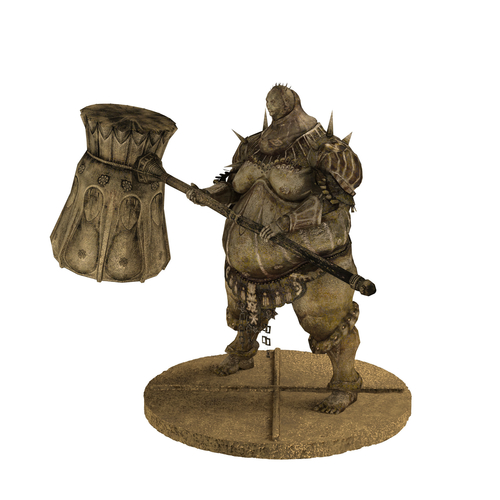 3D Printed Executioner Smough Low-poly 3D model by venafail | Pinshape