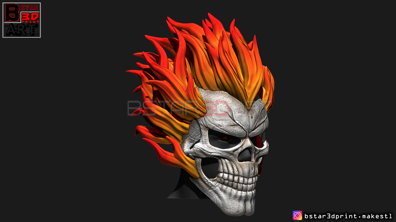 Ghost Rider mask -Agents of SHIELD - Marvel comics - Pinshape