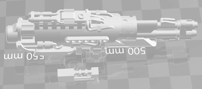 Transformers DOTM AOE Optimus Prime Tri-Barrel Blaster - Pinshape