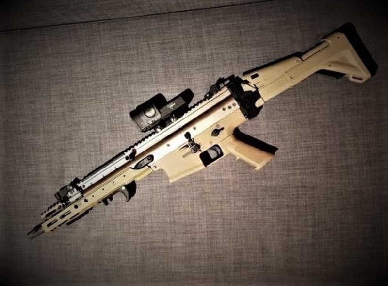 The UGG boot Killer - ICS ACR Stock Adapter for SCAR - Pinshape