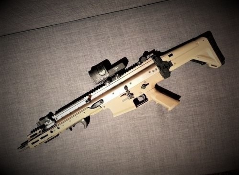 The UGG boot Killer - ICS ACR Stock Adapter for SCAR - Pinshape