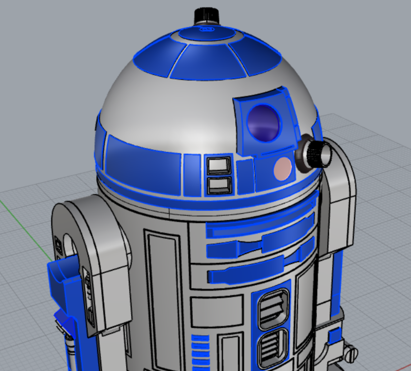 R2-D2 - Pinshape