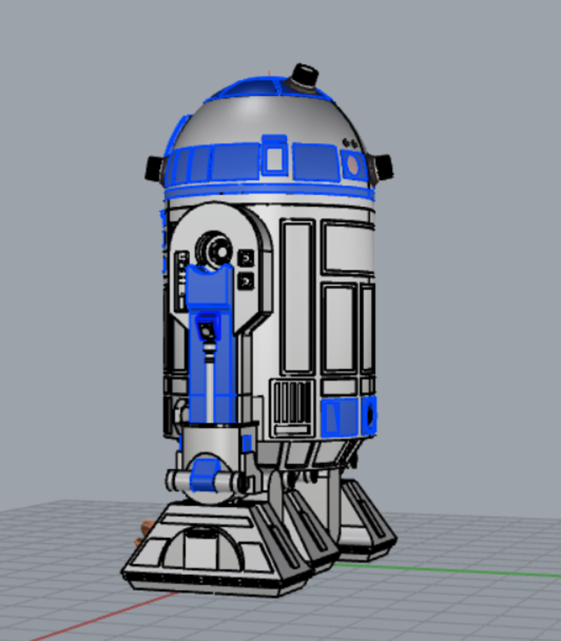 R2-D2 - Pinshape