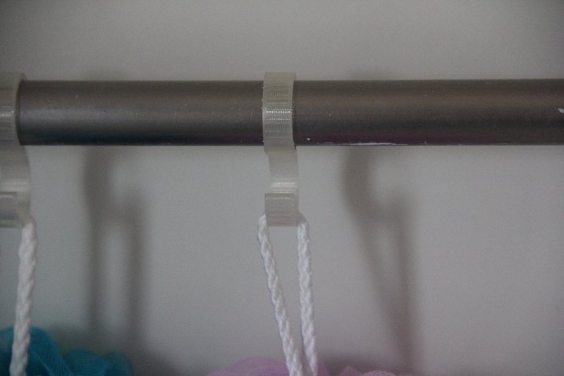 Shower Bar S-hook - Pinshape