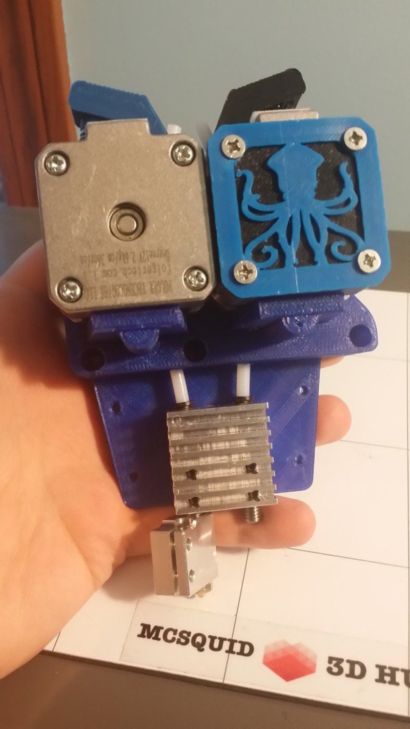 Direct Drive Chimera/Cyclops Extruder for Prusa i3 - Flexible fi - Pinshape