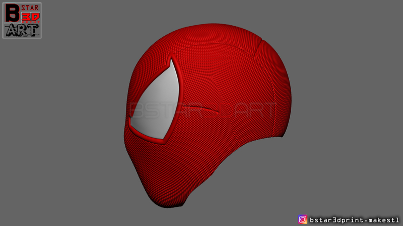 Scarlet Spider mask -Spider man Helmet - Marvel comics - Pinshape