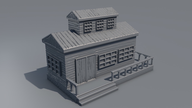 HO SCALE WAREHOUSE TRAIN - Pinshape