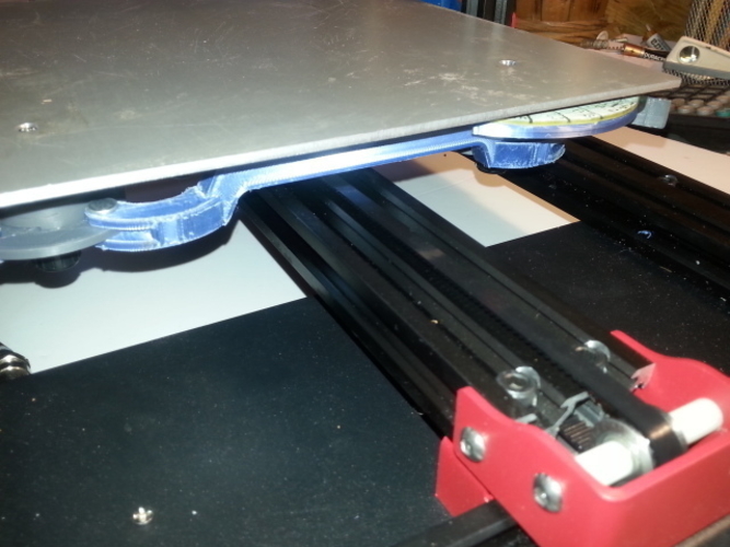 3D Printed ADJUSTABLE BUILD PLATE FOR 3D PRINTER by ilankaplan23 | Pinshape