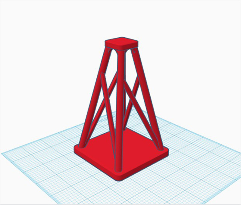 Web Camera Tower - Pinshape