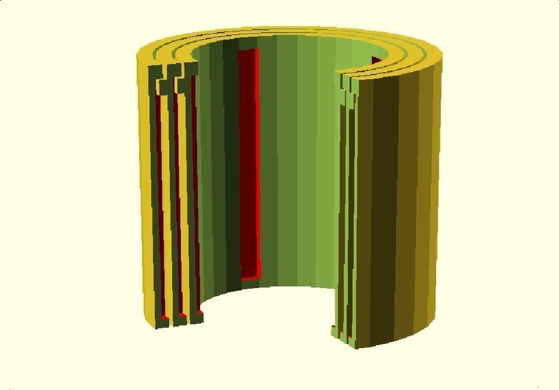Extending Tube - Pinshape
