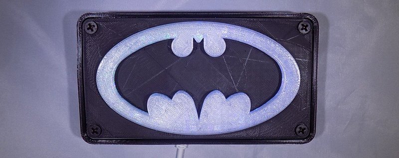 BATMAN LED Light/Nightlight - Pinshape