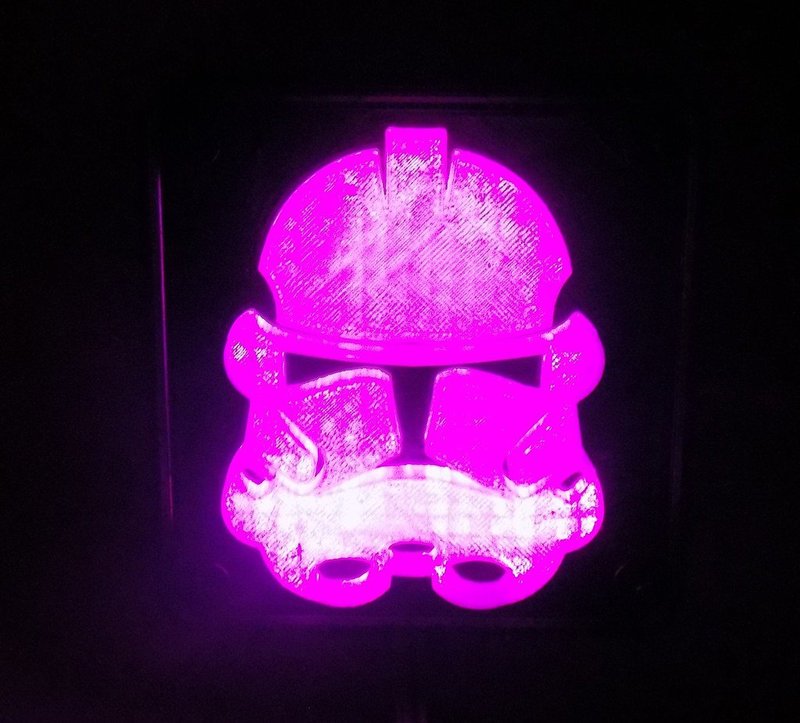 StormTrooper LED Light/Nightlight - Pinshape
