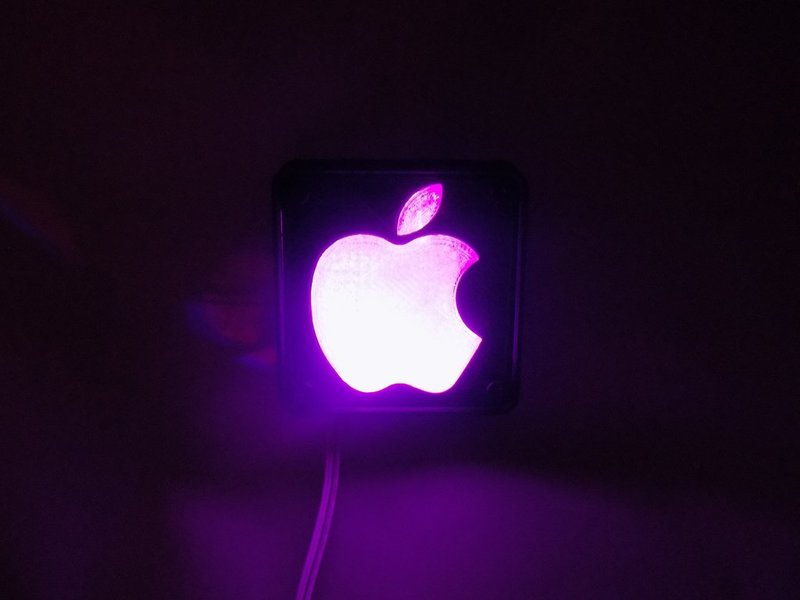 Apple Logo LED Nightlight/Lamp - Pinshape