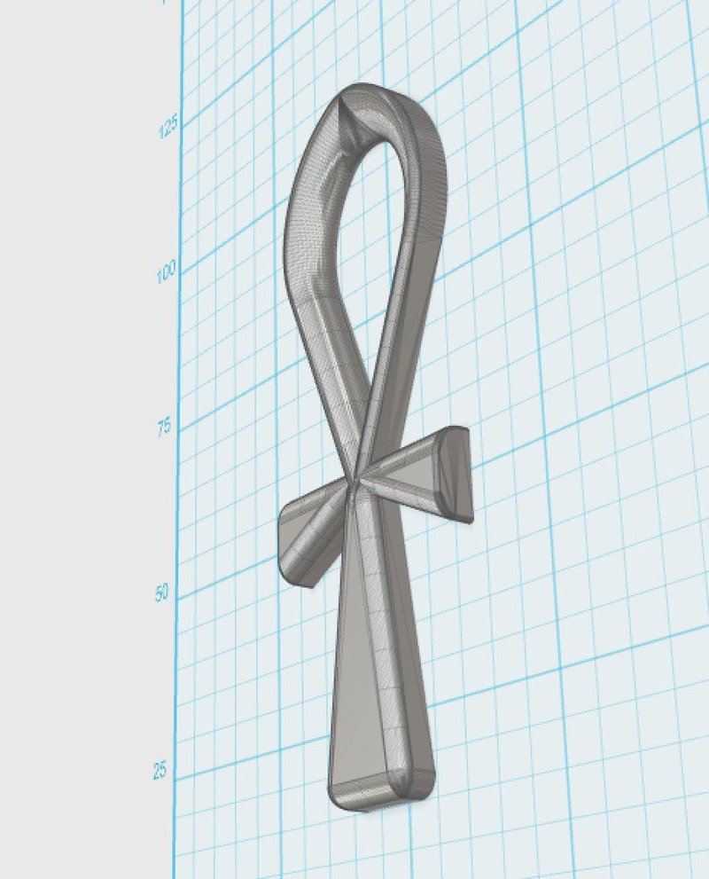 Egyptian Ankh - Pinshape