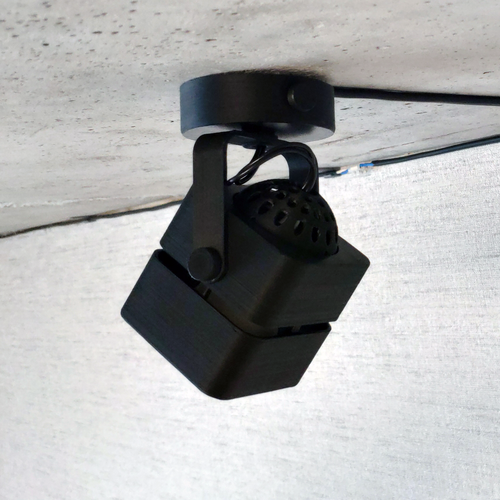3D Printed Loft style ceiling light by in3iDe | Pinshape
