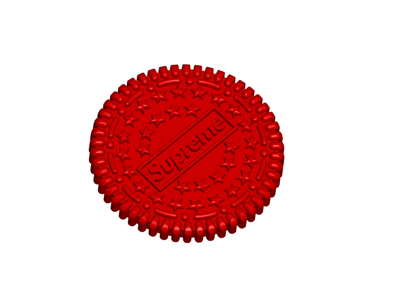 Supreme oreo cookies - Pinshape