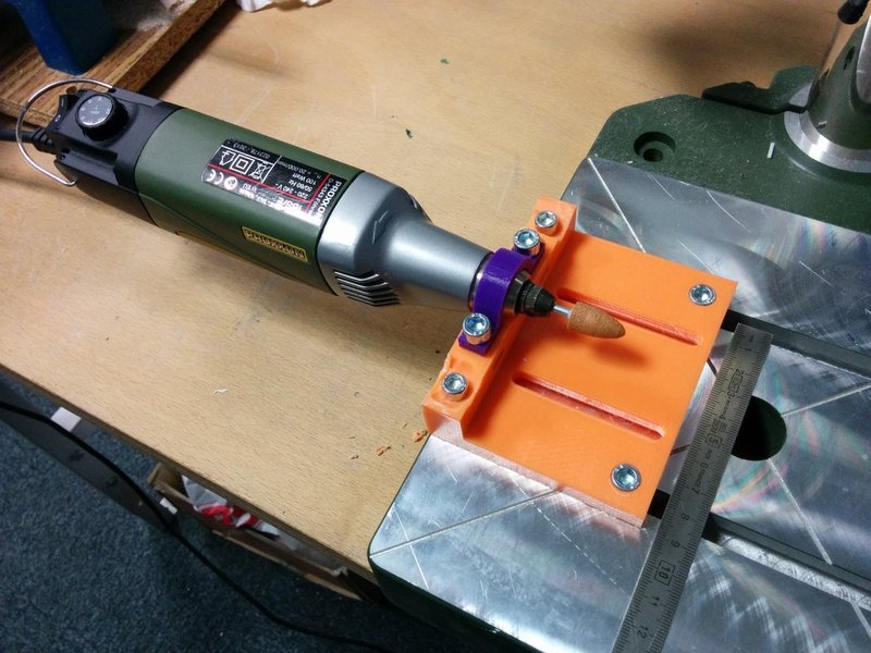 Proxxon / Dremel mount - Pinshape