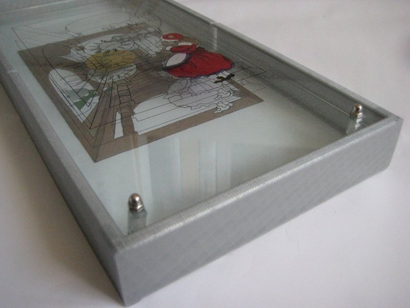Dust protection for a 3D glass display - Pinshape