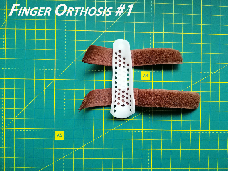 Finger orthosis - Pinshape