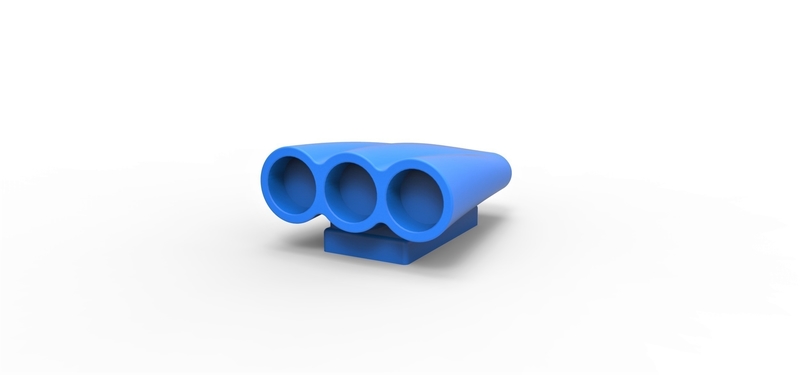 Air intake Scale 1 to 25 - Pinshape