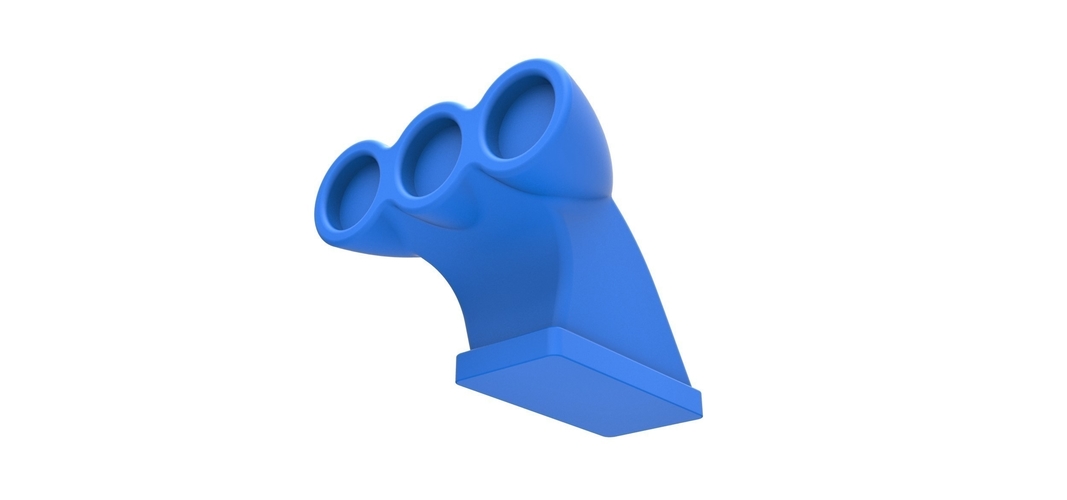 3D Printed Air intake 2 Scale 1 to 25 by TechItemsRock | Pinshape