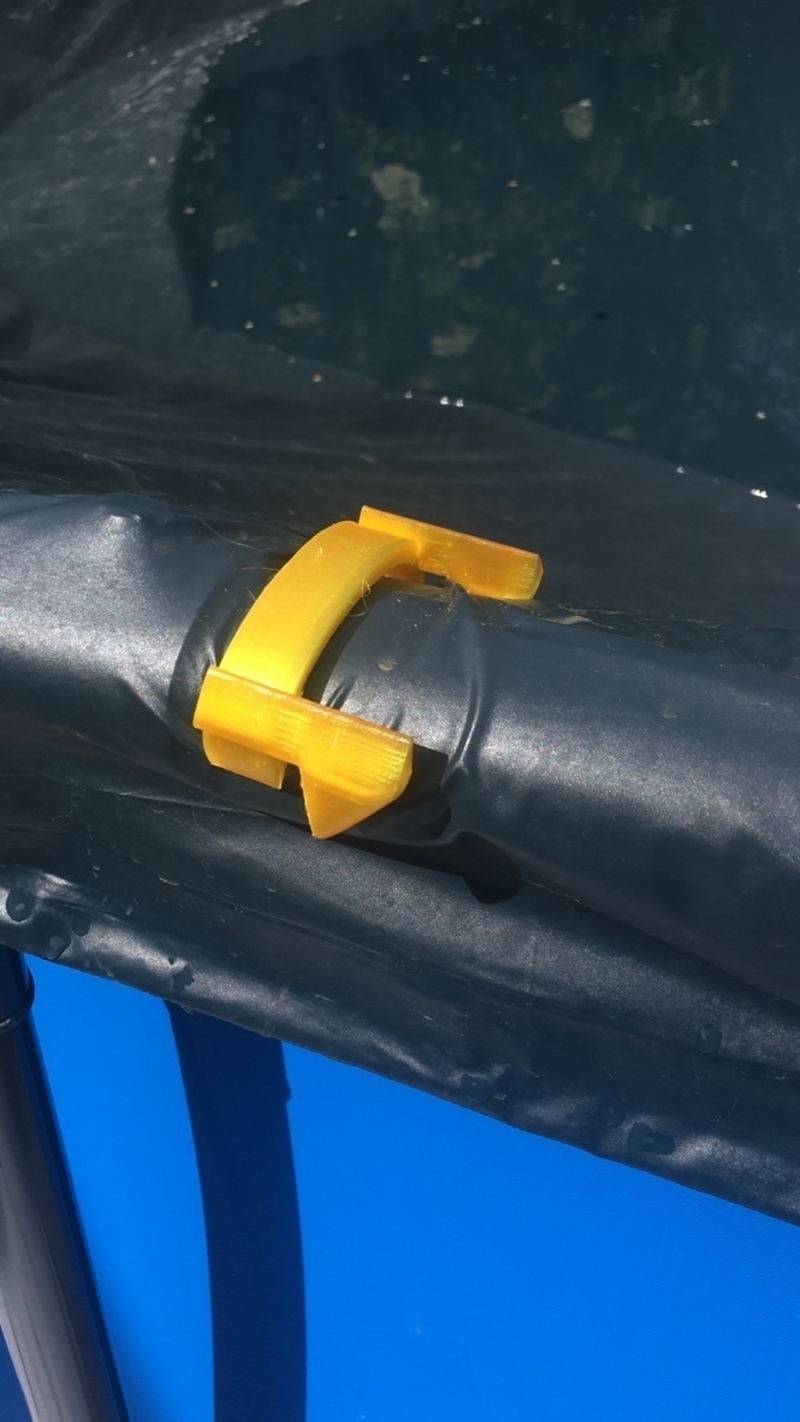 Bestway Swimming Pool Steel Pro Max Frame, cover clip. - Pinshape