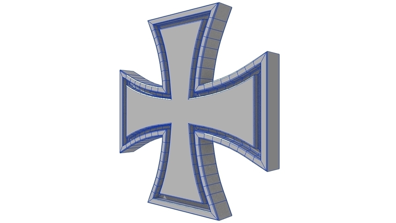 iron cross - Pinshape