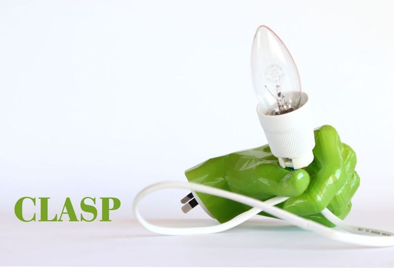 Clasp | Handy Pendant Light, Iphone Cord Dock, Power Switch Cove - Pinshape