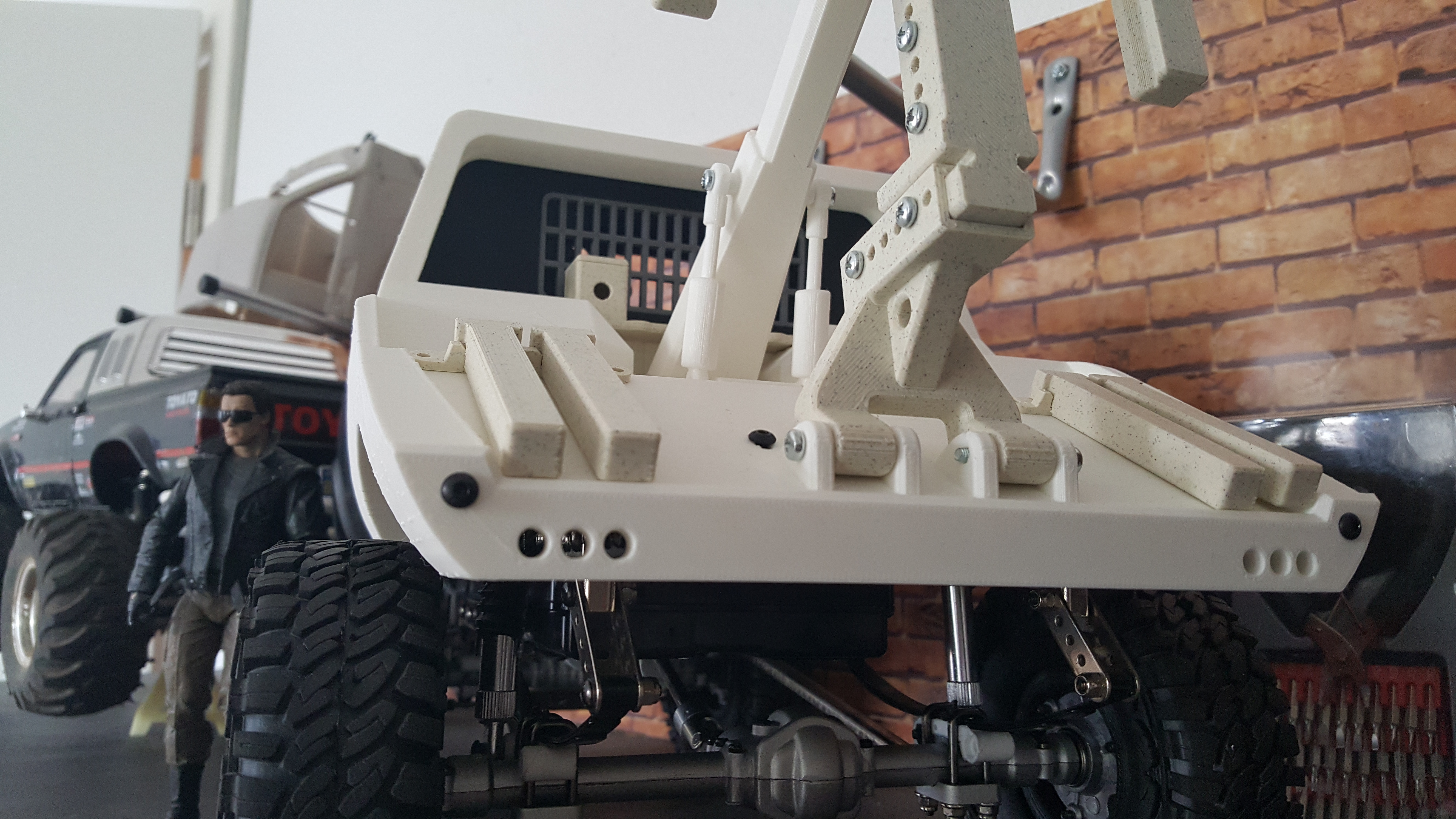 3D Printed HG P407 Chevy Wrecker RC4WD Tow-Truck by Dr-Knut | Pinshape